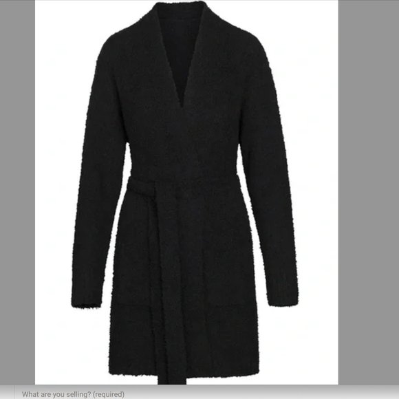 Intimates & Sleepwear | Skims Cozy Short Knit Robe | Poshmark